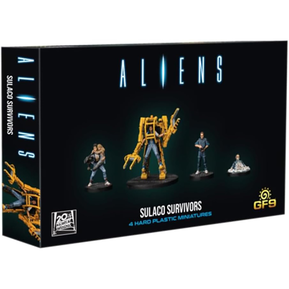 Buy GF9: Aliens: Sulaco Survivors - 4 RPG Miniatures, Hard Plastic ...