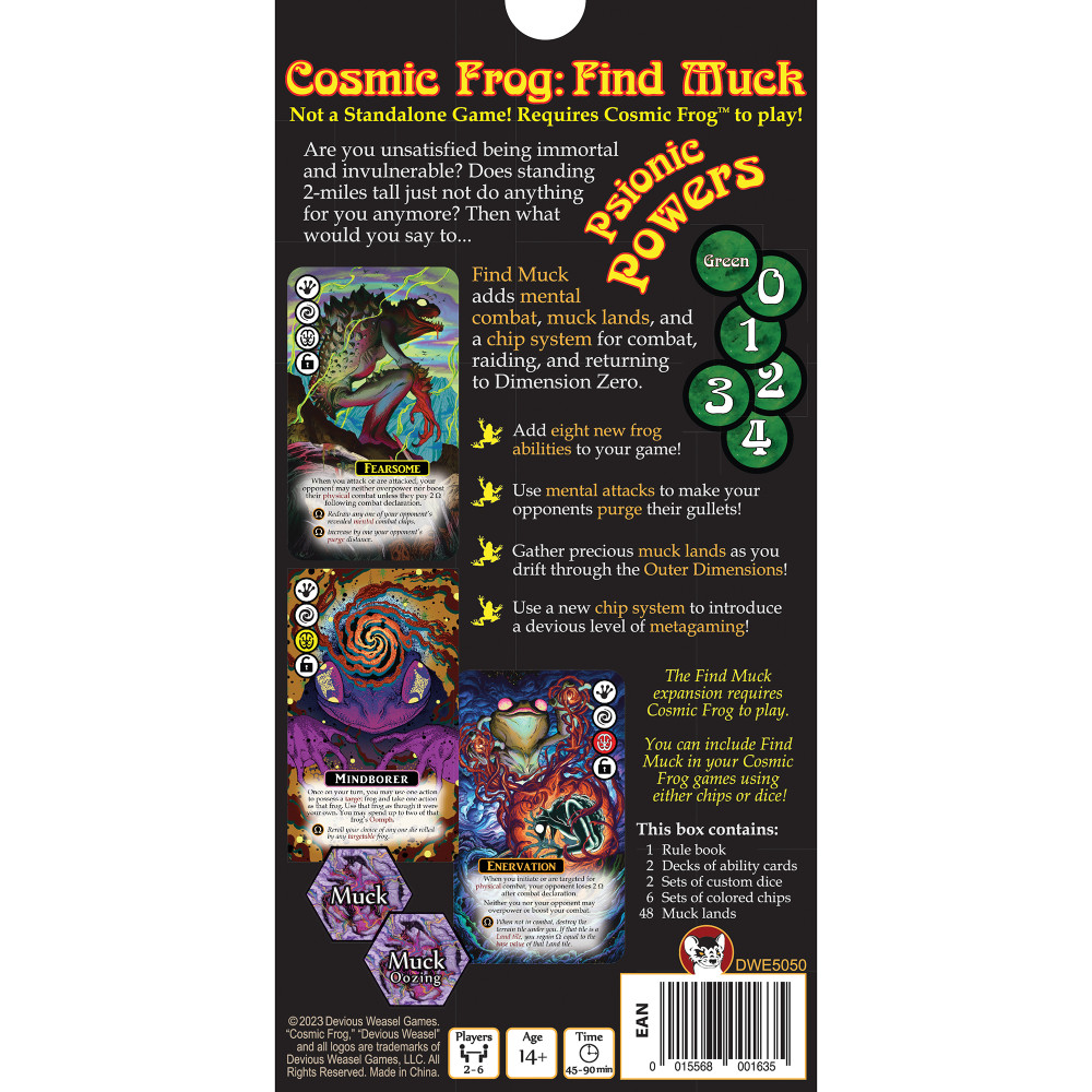 Buy Cosmic Frog: Find Muck Expansion - Devious Weasel Games | Toys"R"Us