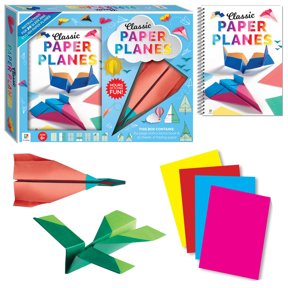 Buy Classic Paper Planes Kit - Paper Plane Making Kits for Kids | Toys"R"Us