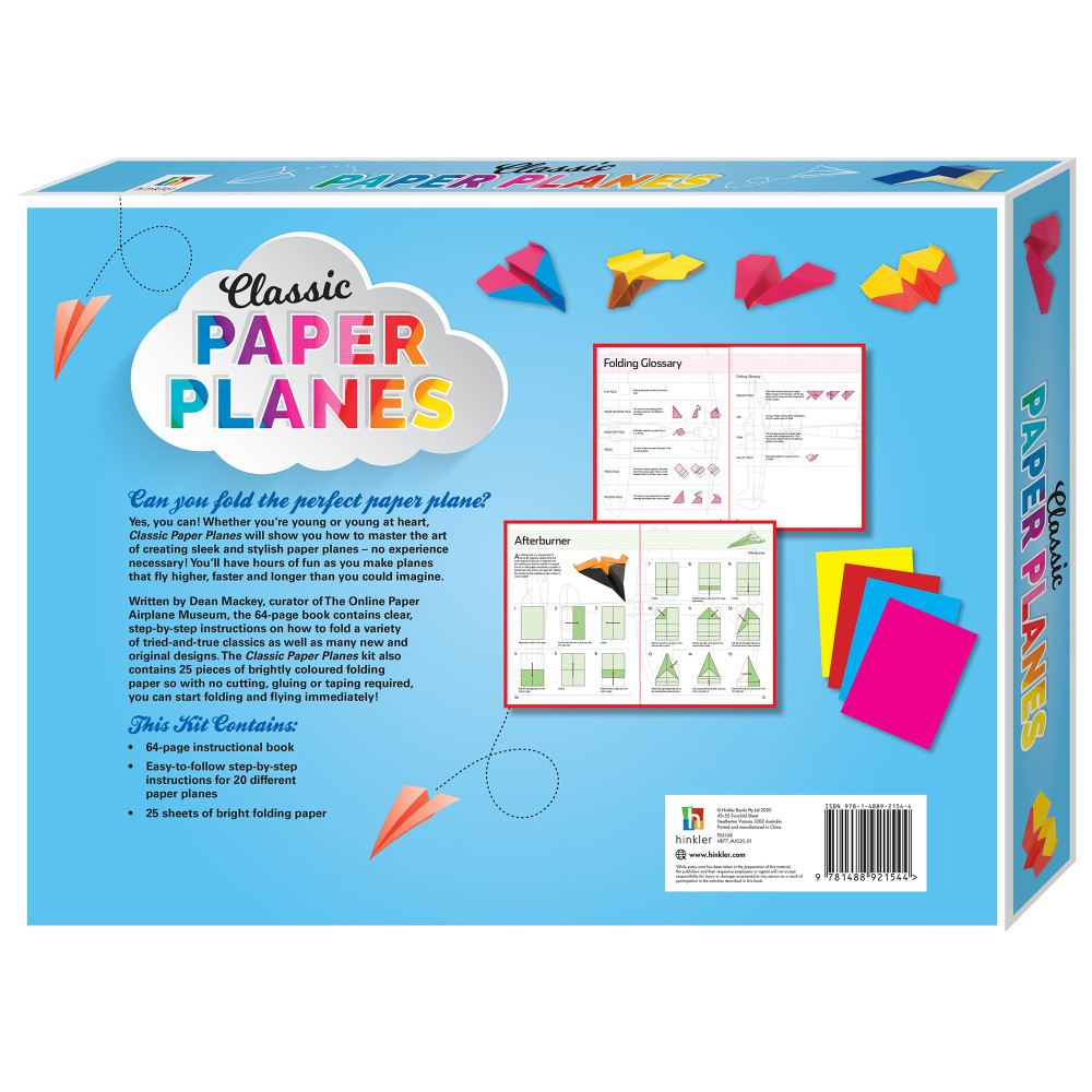 Buy Classic Paper Planes Kit - Paper Plane Making Kits for Kids | Toys"R"Us