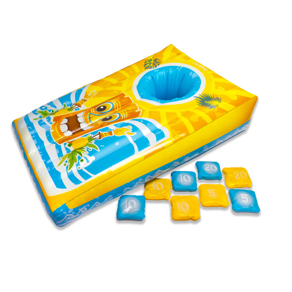 Buy CocoNut Float: Island Toss Floating Cornhole Game - Inflatable 37 ...